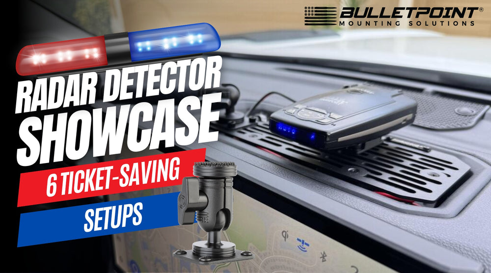 Radar Detector Mount Picture Showcase: 6 Ticket-Saving Setups ...