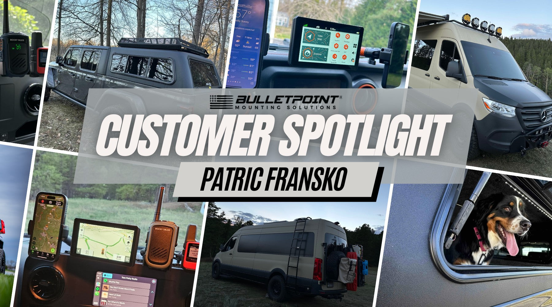 Customer Spotlight: Patric Fransko - Bulletpoint Mounting Solutions