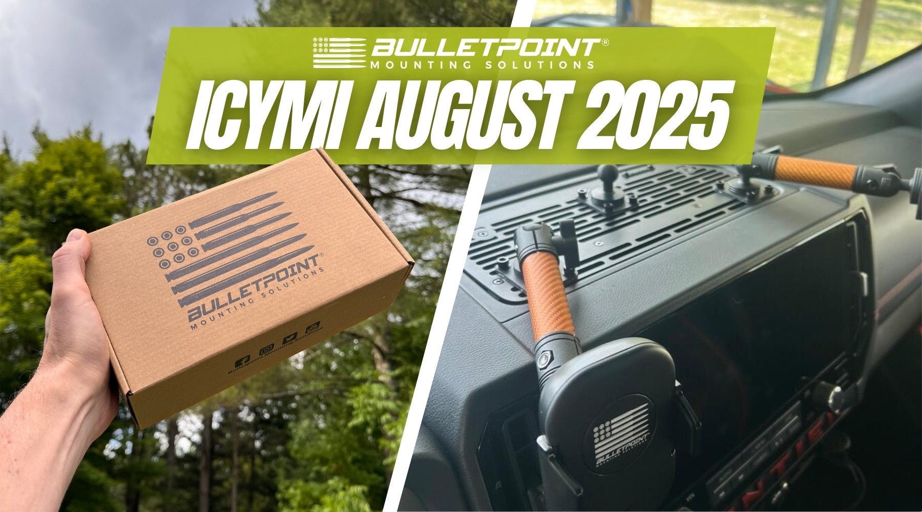 ICYMI August 2025 Edition - Bulletpoint Mounting Solutions