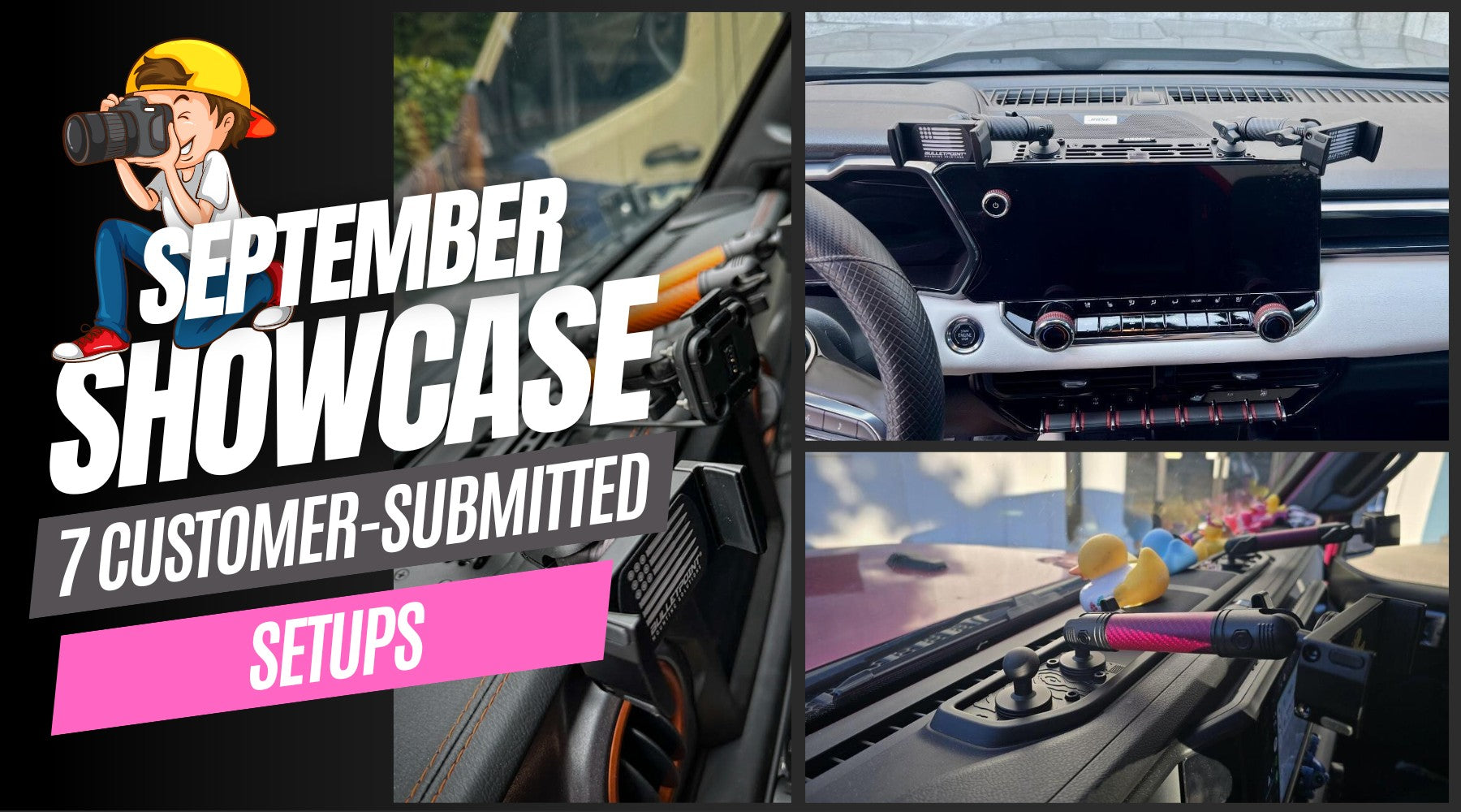 September 2024 Showcase - Bulletpoint Mounting Solutions