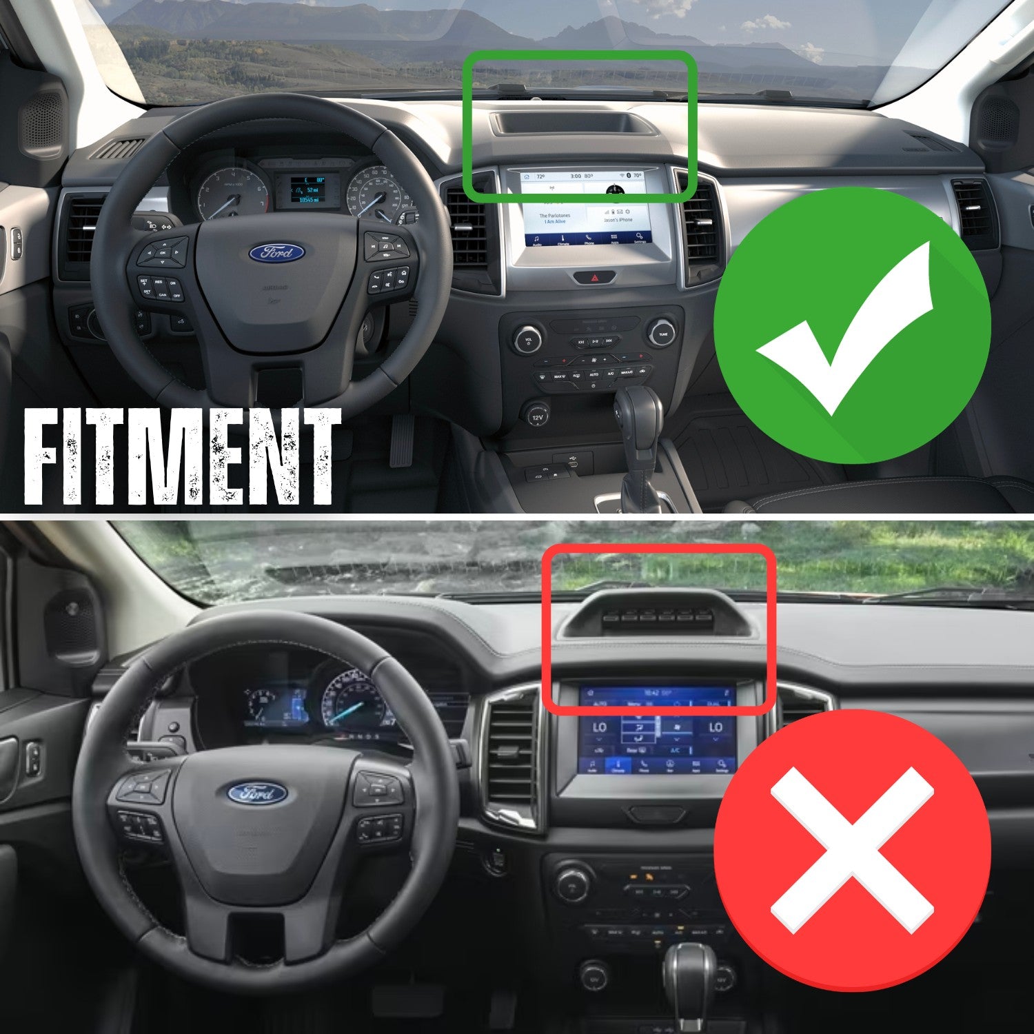 2019-2023 Ford Ranger - Bulletpoint Mounting Solutions