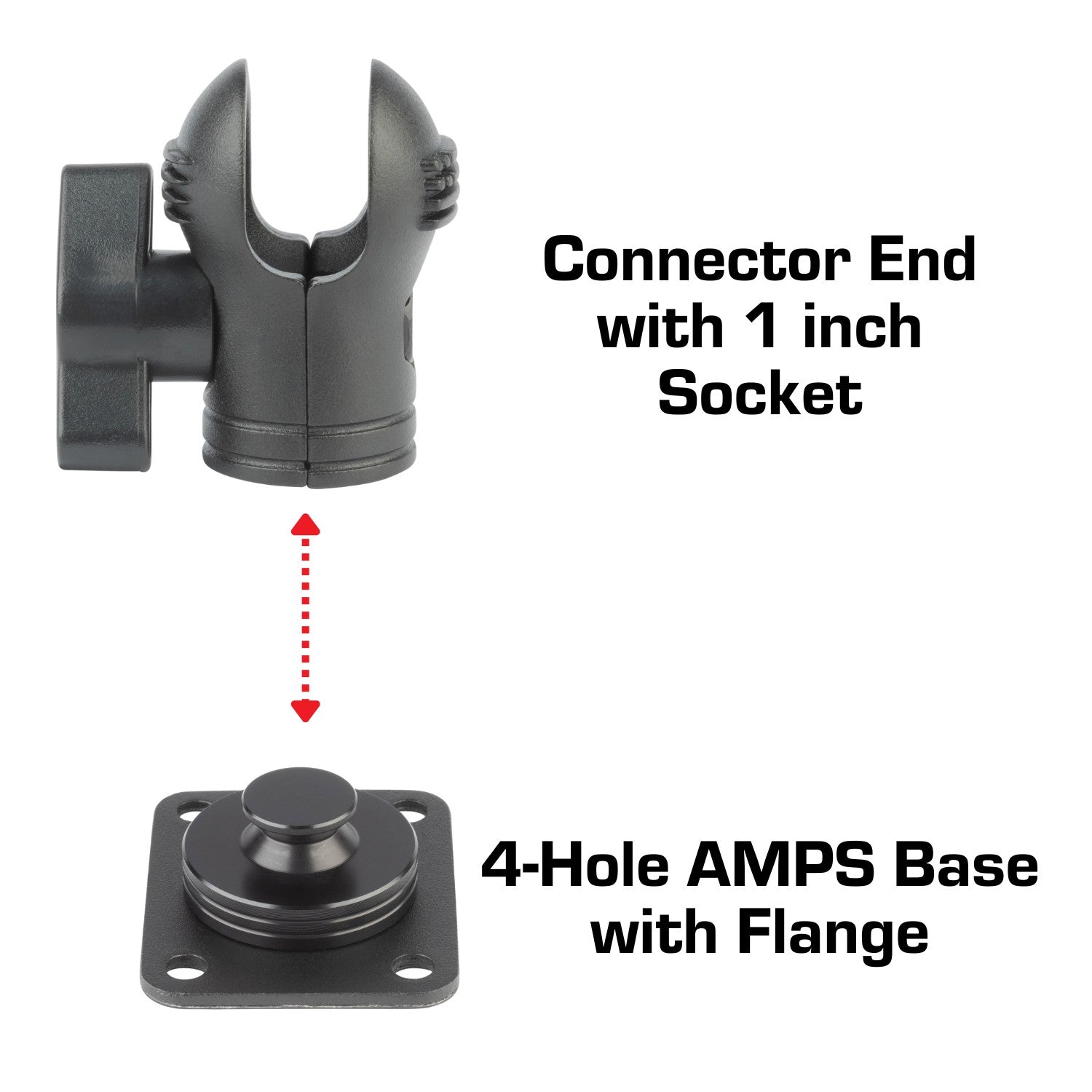 1 inch Ball Mounting System - Bulletpoint Mounting Solutions