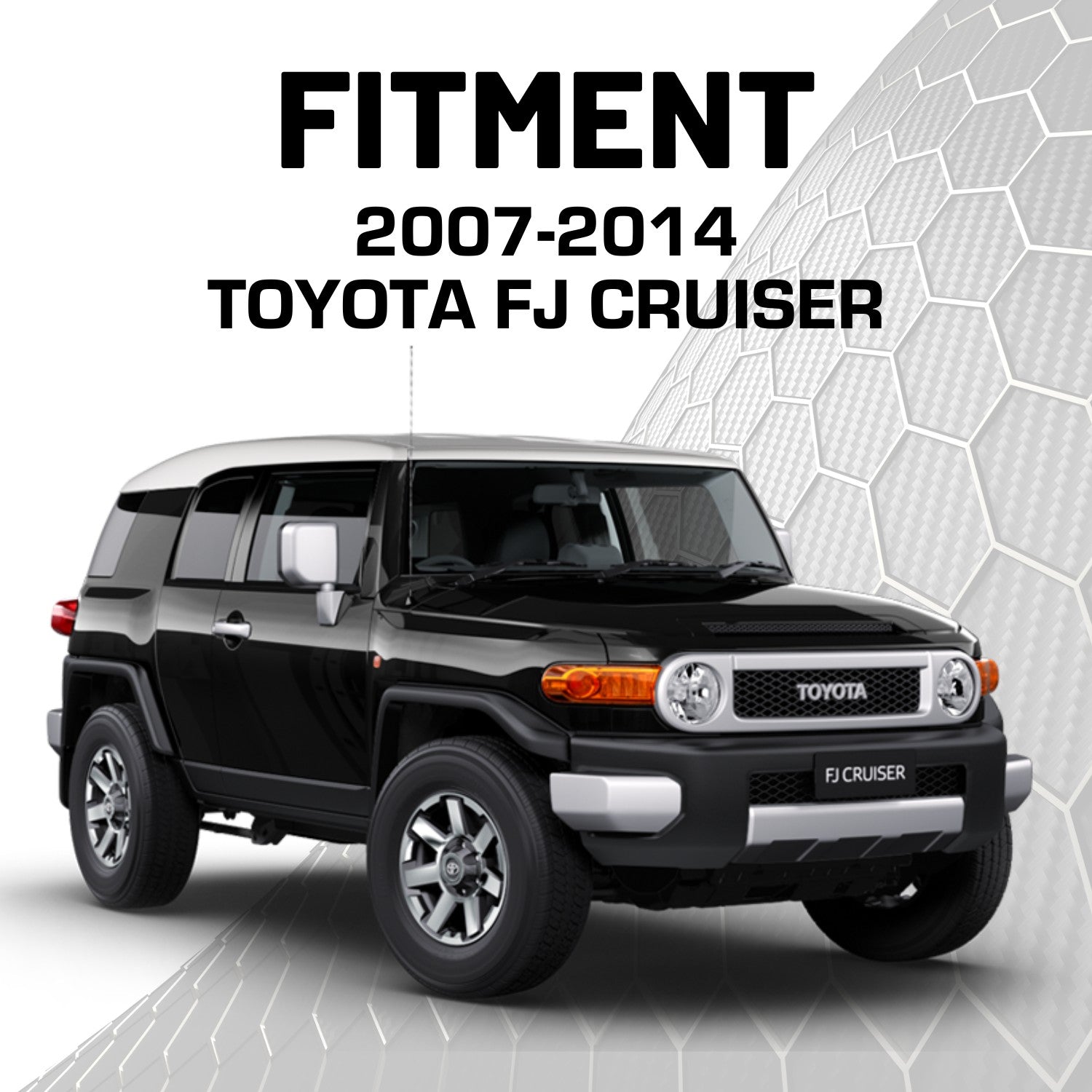 RubiGrid® 2007-2014 Toyota FJ Cruiser Dash Mount Phone + Device Holder ...