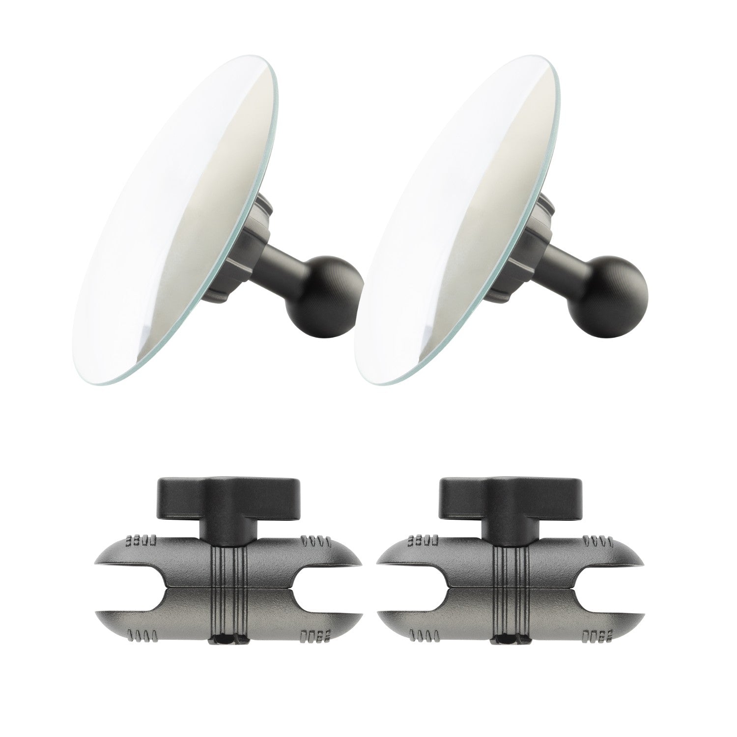 3.3 inch Convex Mirror with 20mm Ball Mount - Bulletpoint Mounting ...