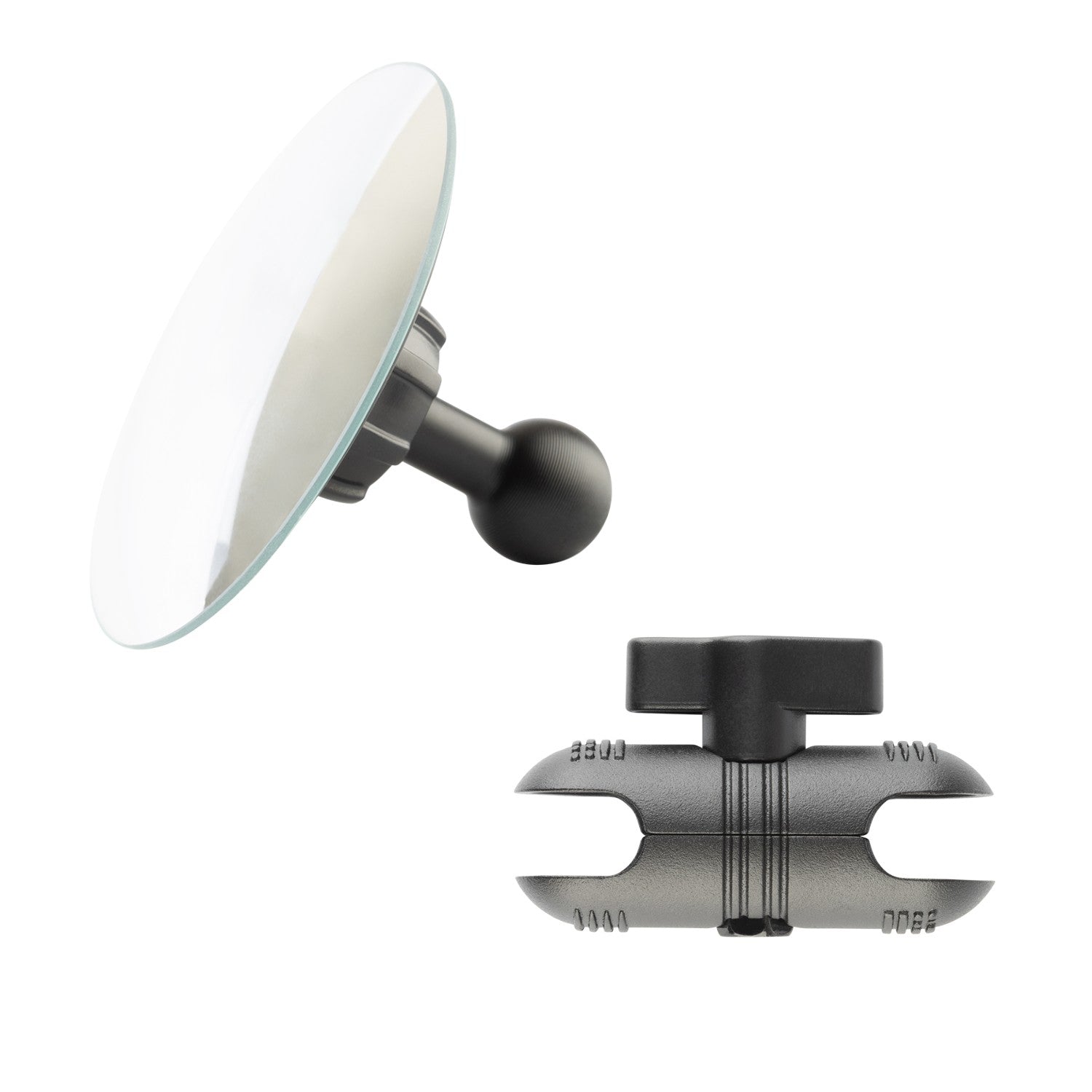 3.3 inch Convex Mirror with 20mm Ball Mount - Bulletpoint Mounting ...