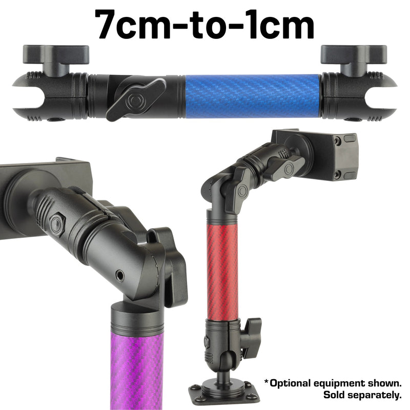 Matte Color Carbon Fiber Adjustable Mounting Arms & Articulating Joint ...