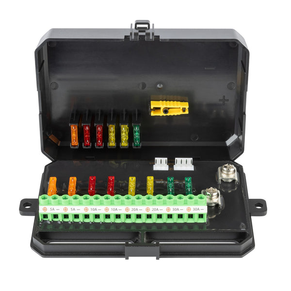 Bulletpoint 8 Gang Electronic Switch Panel - 8 Circuit Relay System fo ...