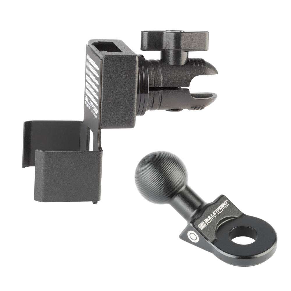 Aluminum Angled Bolt Mount with Integrated 20mm Ball - Bulletpoint ...