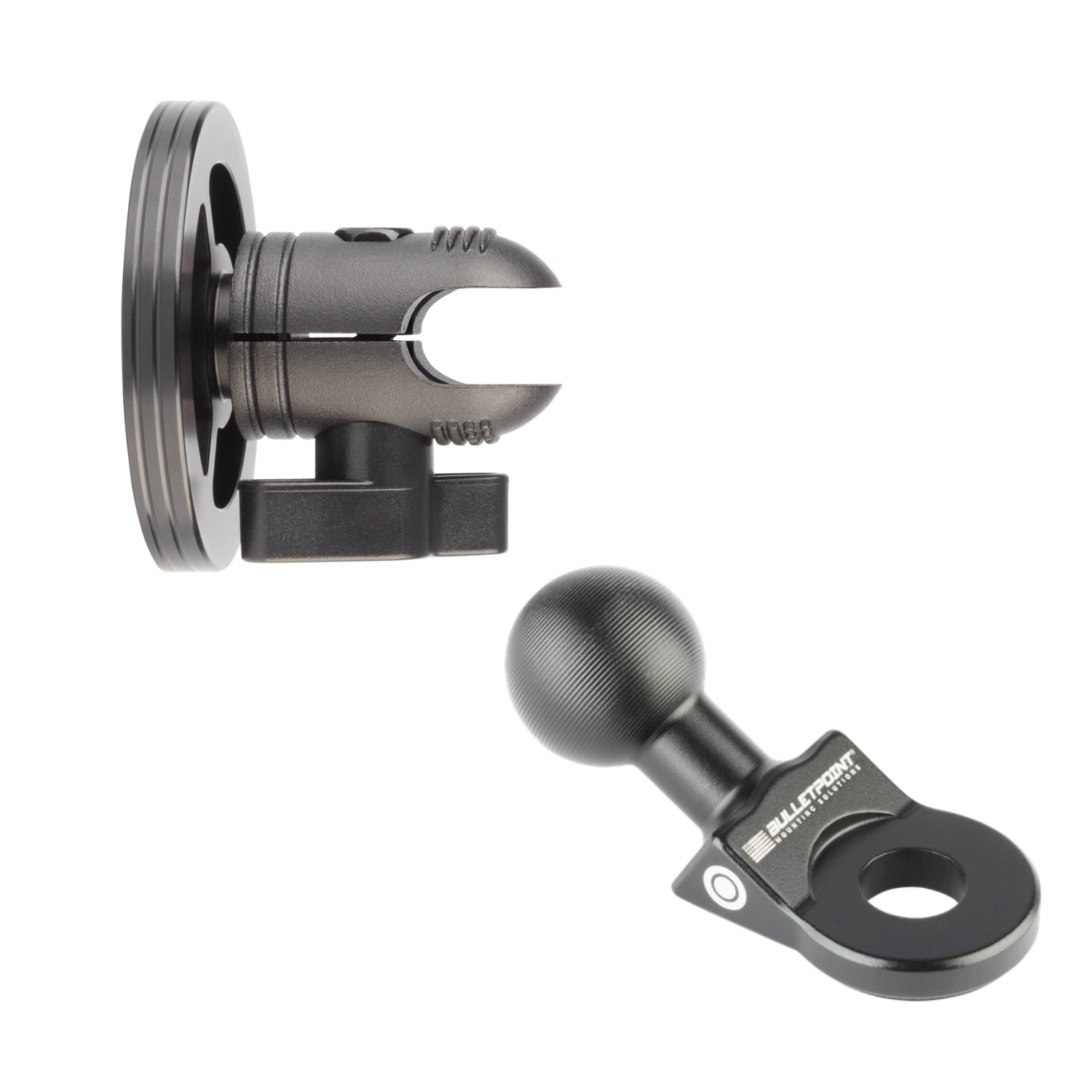 Aluminum Angled Bolt Mount with Integrated 20mm Ball - Bulletpoint ...