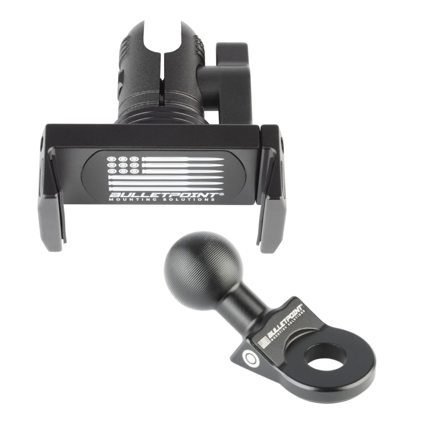 Aluminum Angled Bolt Mount with Integrated 20mm Ball - Bulletpoint ...