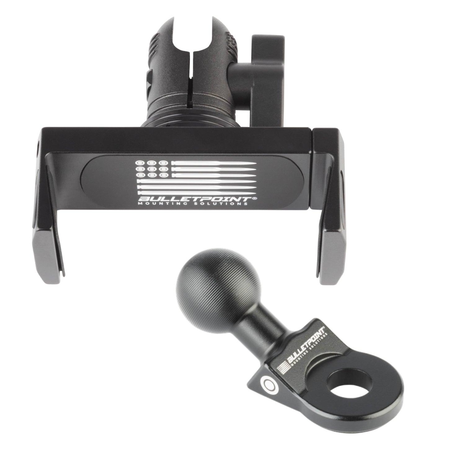 Aluminum Angled Bolt Mount with Integrated 20mm Ball - Bulletpoint ...