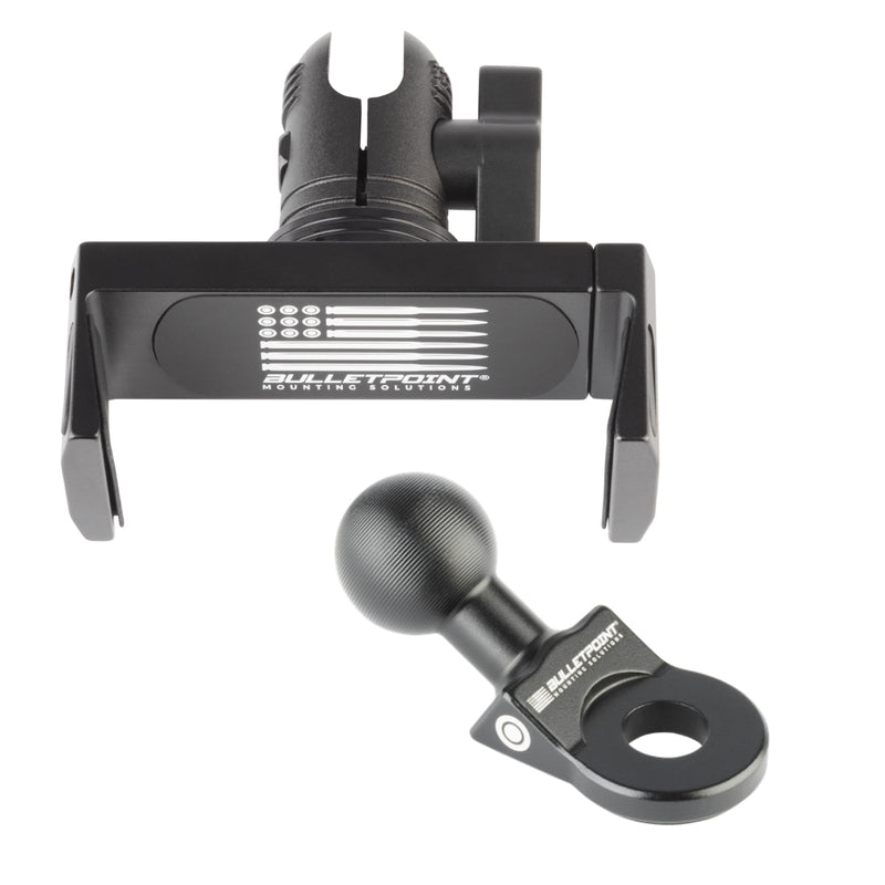 Aluminum Angled Bolt Mount with Integrated 20mm Ball - Bulletpoint ...