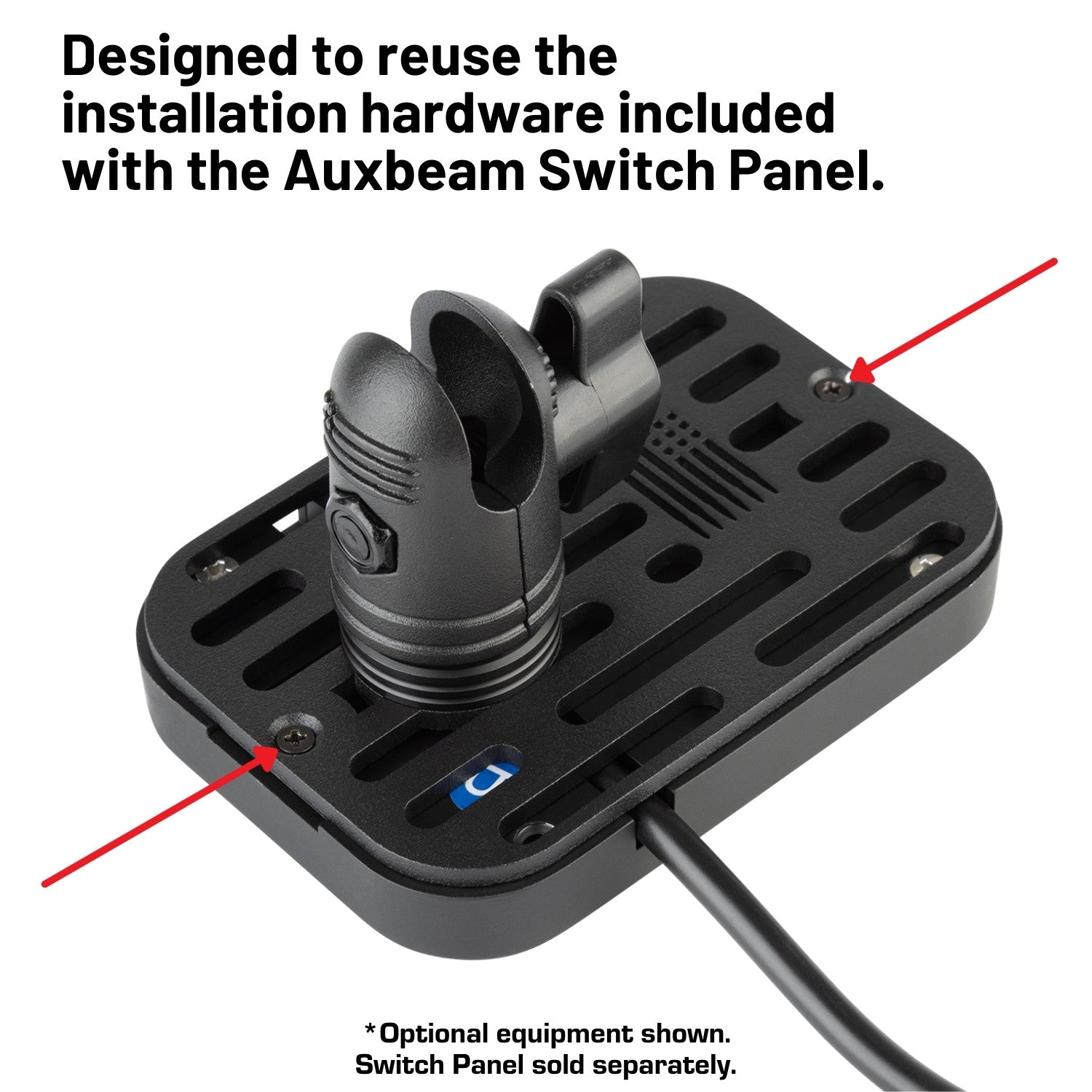Auxbeam 6 Gang Switch Panel Mount with 20mm Connector Nubby Edition ...