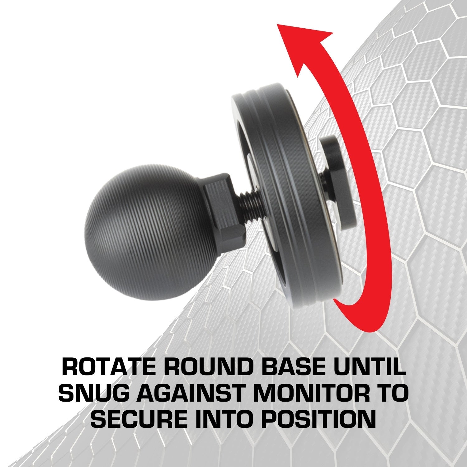 Backup Camera Monitor Mount & T-Bolt Adapter with 20mm Ball Mount ...