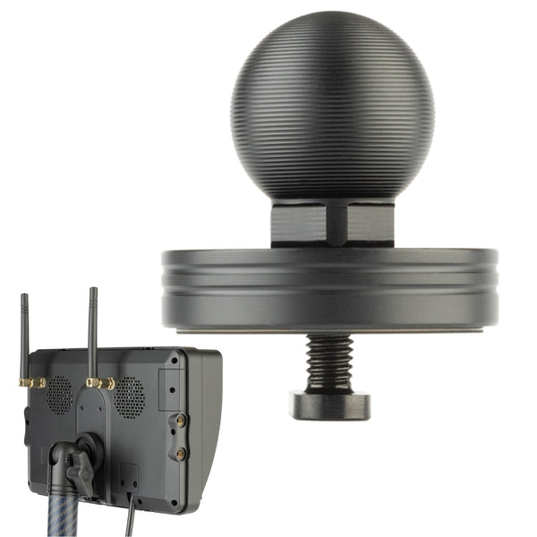 Backup Camera Monitor Mount & T-Bolt Adapter with 20mm Ball Mount ...