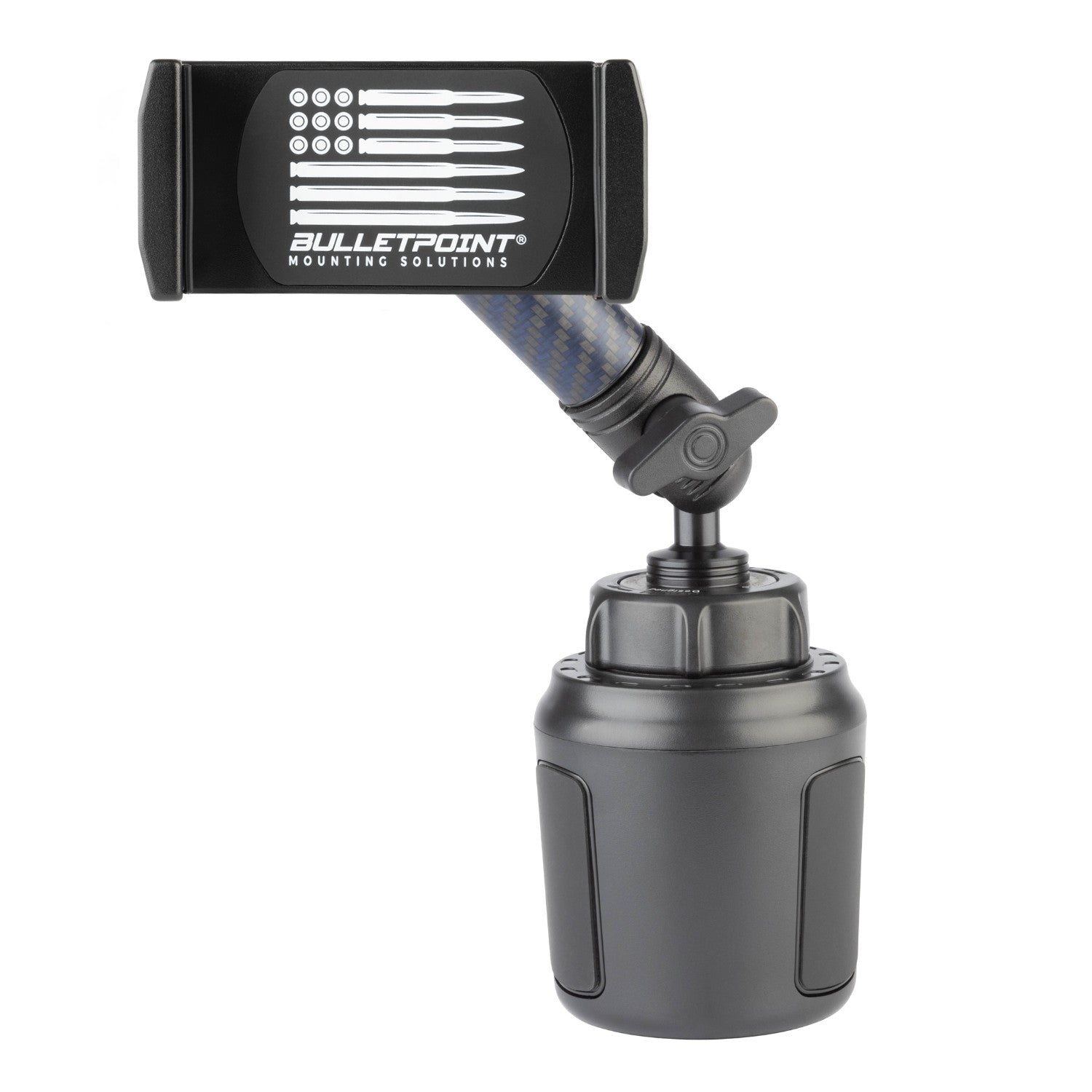 Adjustable Cupholder Phone Mount Single Device Holder - Bulletpoint ...