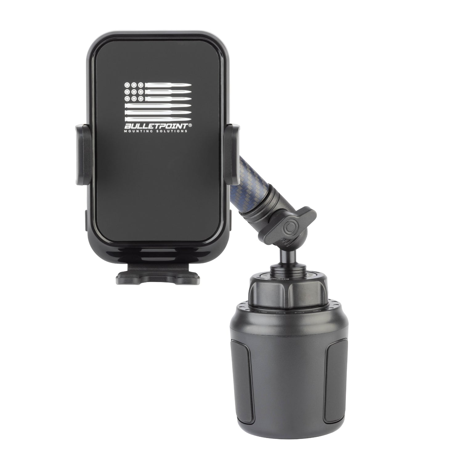 Adjustable Cupholder Phone Mount Single Device Holder - Bulletpoint ...