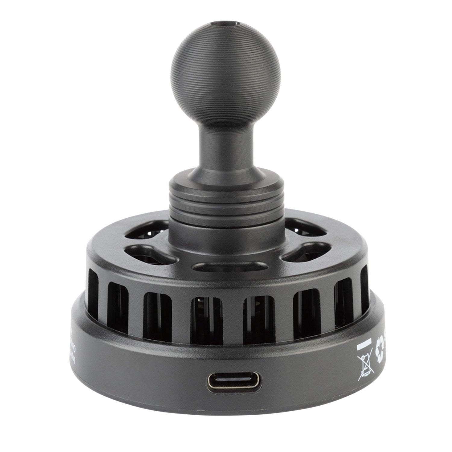 MagSafe-Compatible Wireless Phone Charger with Cooling Fan + 20mm Ball ...
