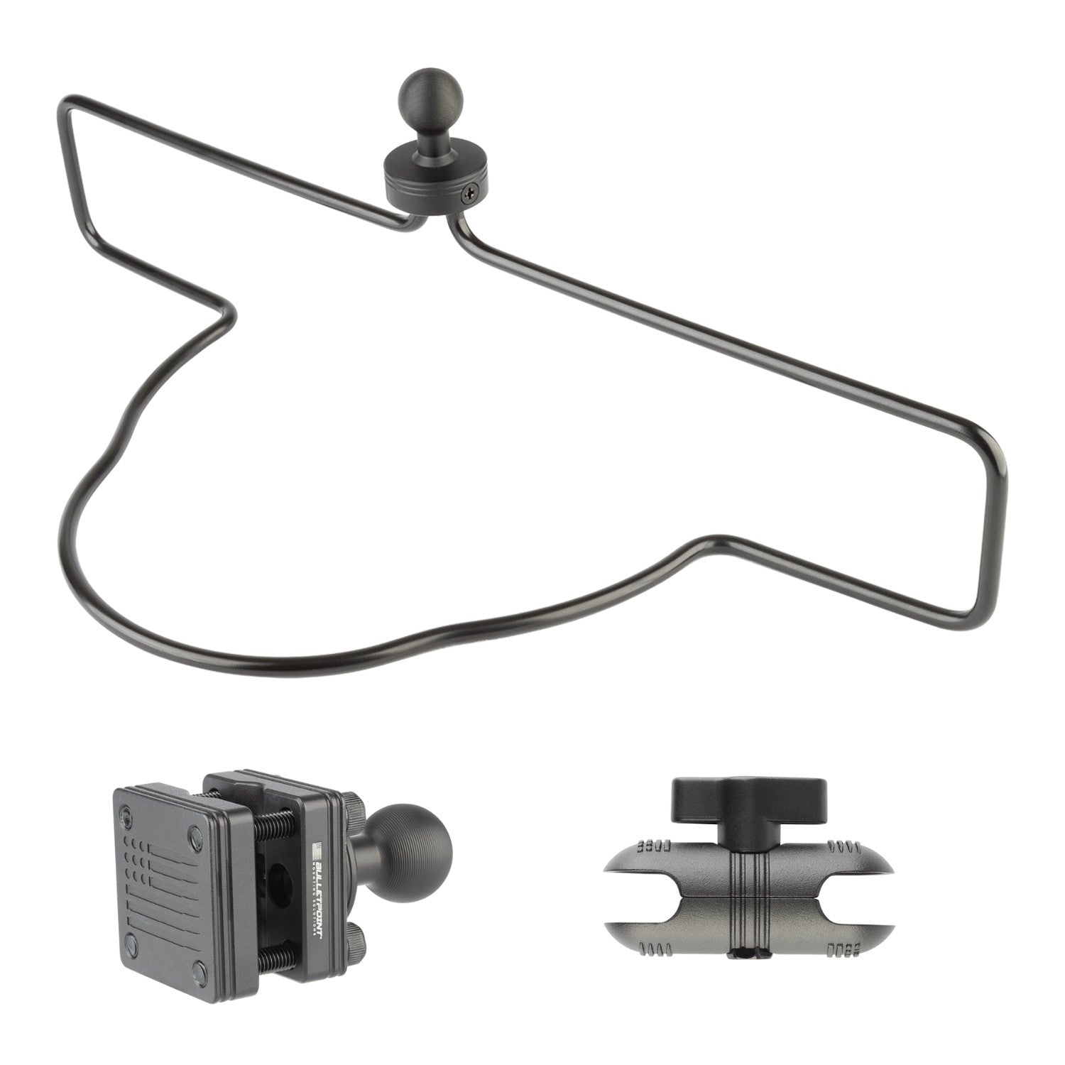 Metal Cowboy Hat Holder with 20mm Ball Mount - Bulletpoint Mounting ...