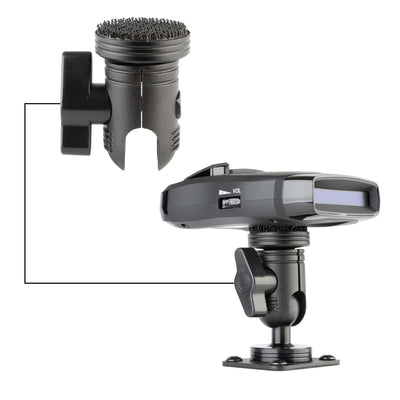 Radar Detector Mount with 20mm Connector Nubby Edition + Interlocking ...