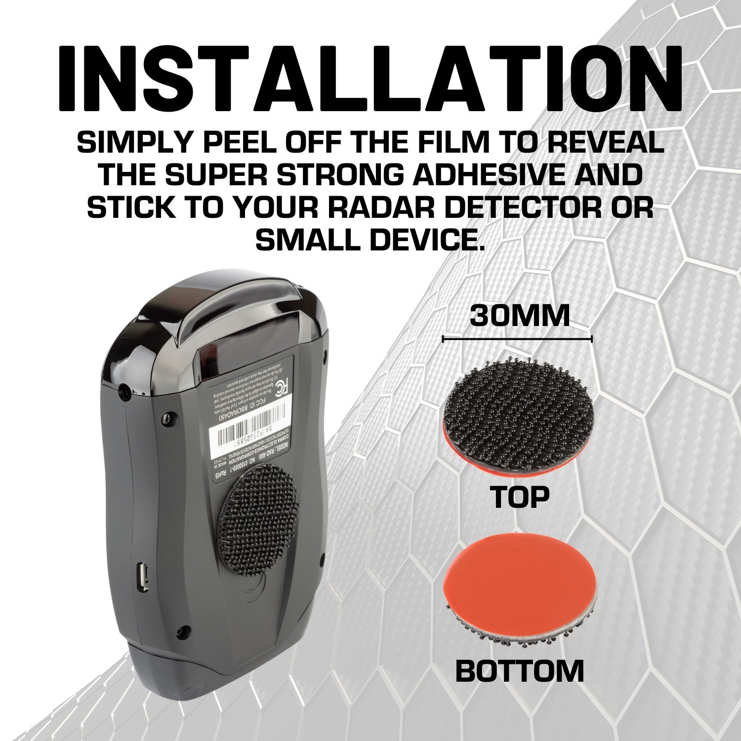 Radar Detector Mounts - Bulletpoint Mounting Solutions