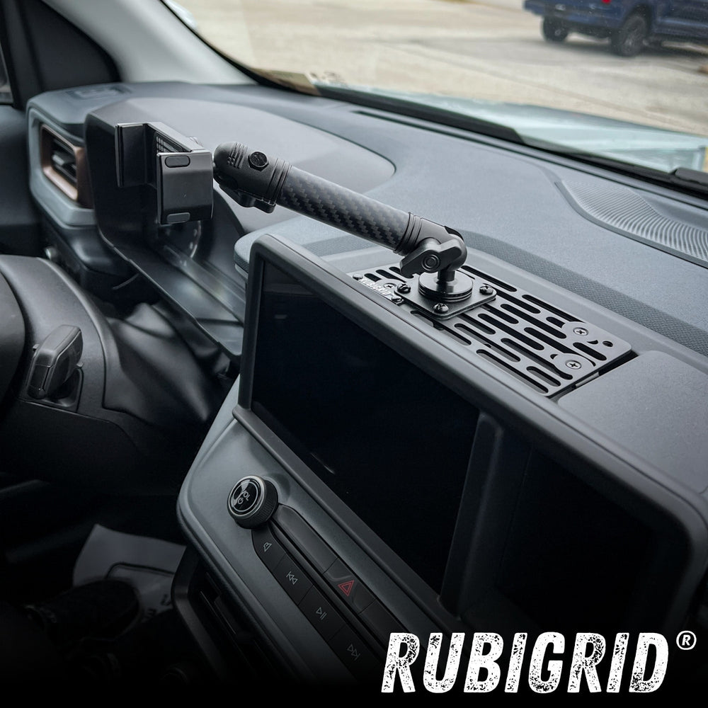 RubiGrid® 2022-2024 Ford Maverick Platform Dash Mount Device Phone Hol ...