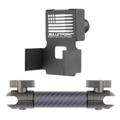 Handheld Radio Holder with 20mm Ball - Bulletpoint Mounting Solutions