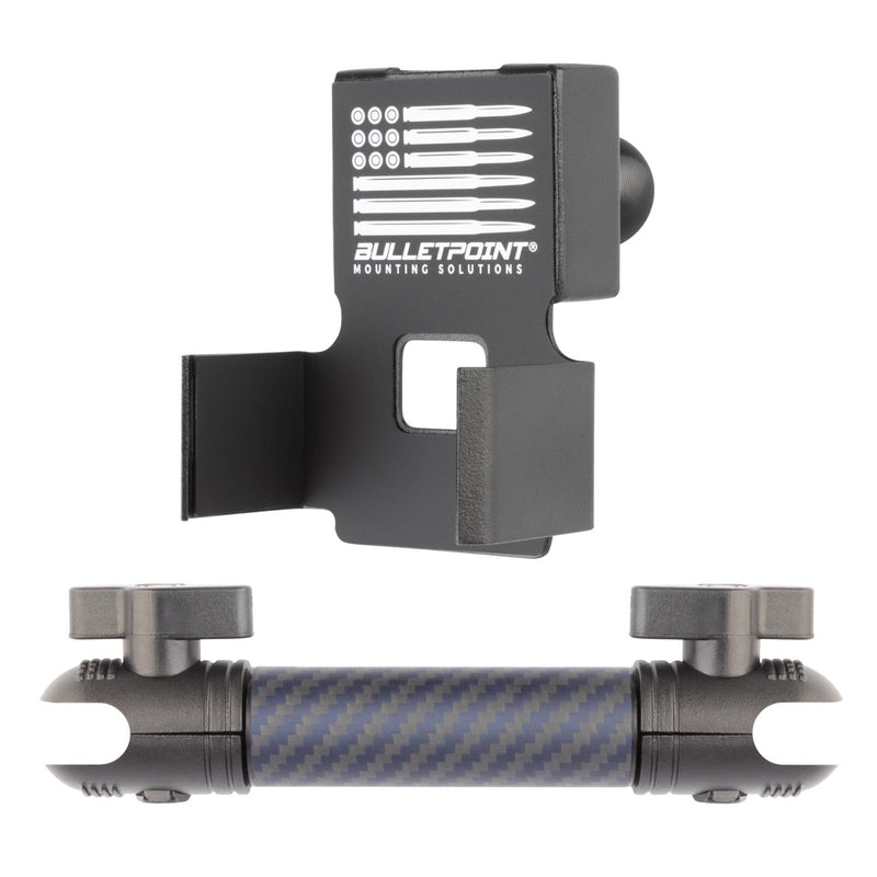 Handheld Radio Holder with 20mm Ball - Bulletpoint Mounting Solutions