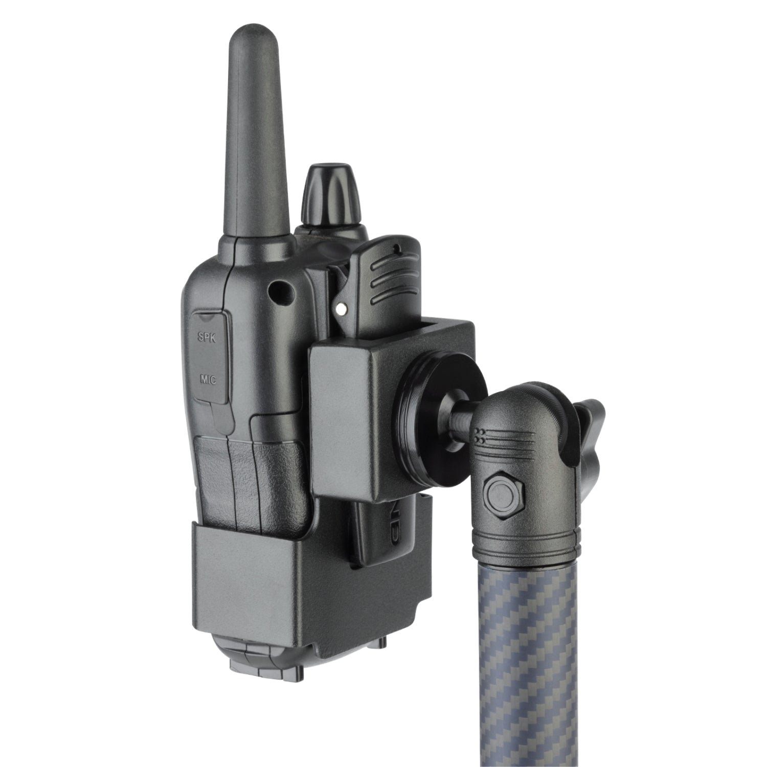 Handheld Radio Holder with 20mm Ball - Bulletpoint Mounting Solutions