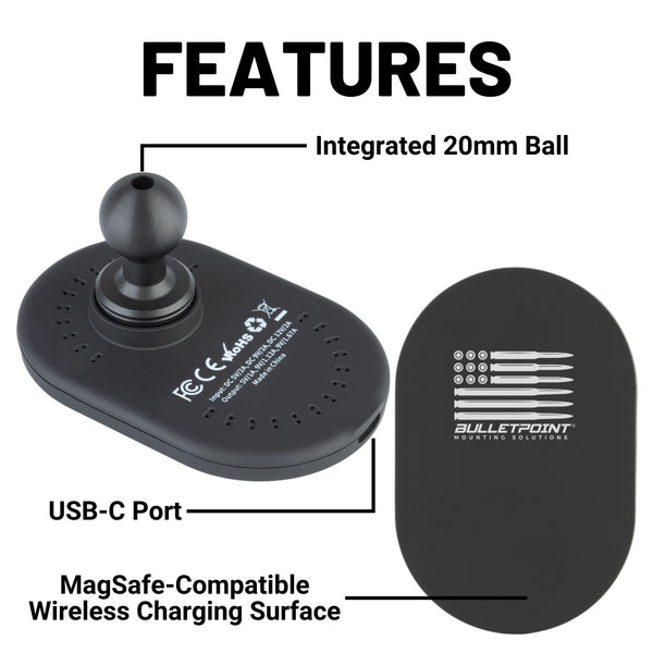 Bulletpoint MagSafe Compatible Wireless Phone Charger - Bulletpoint ...