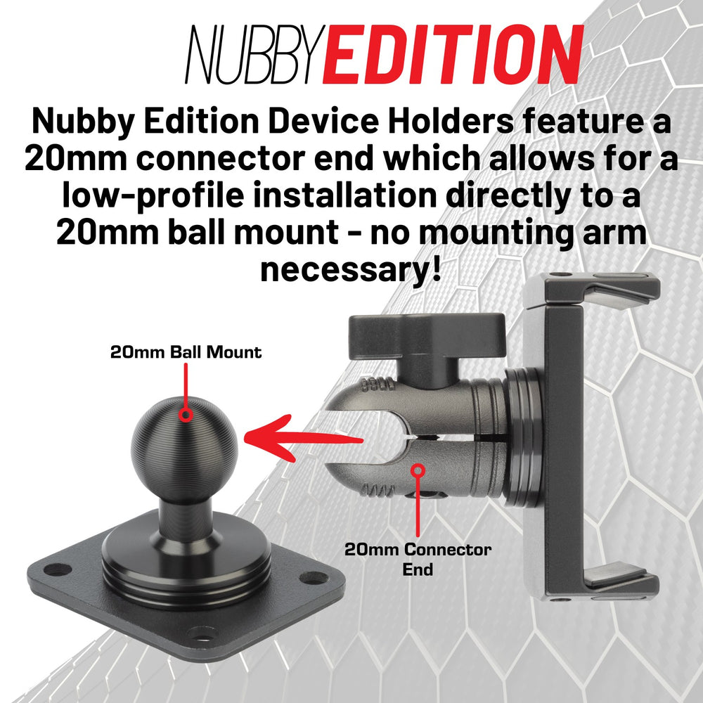 sPOD Touchscreen Mount with 20mm Connector Nubby Edition - Bulletpoint ...