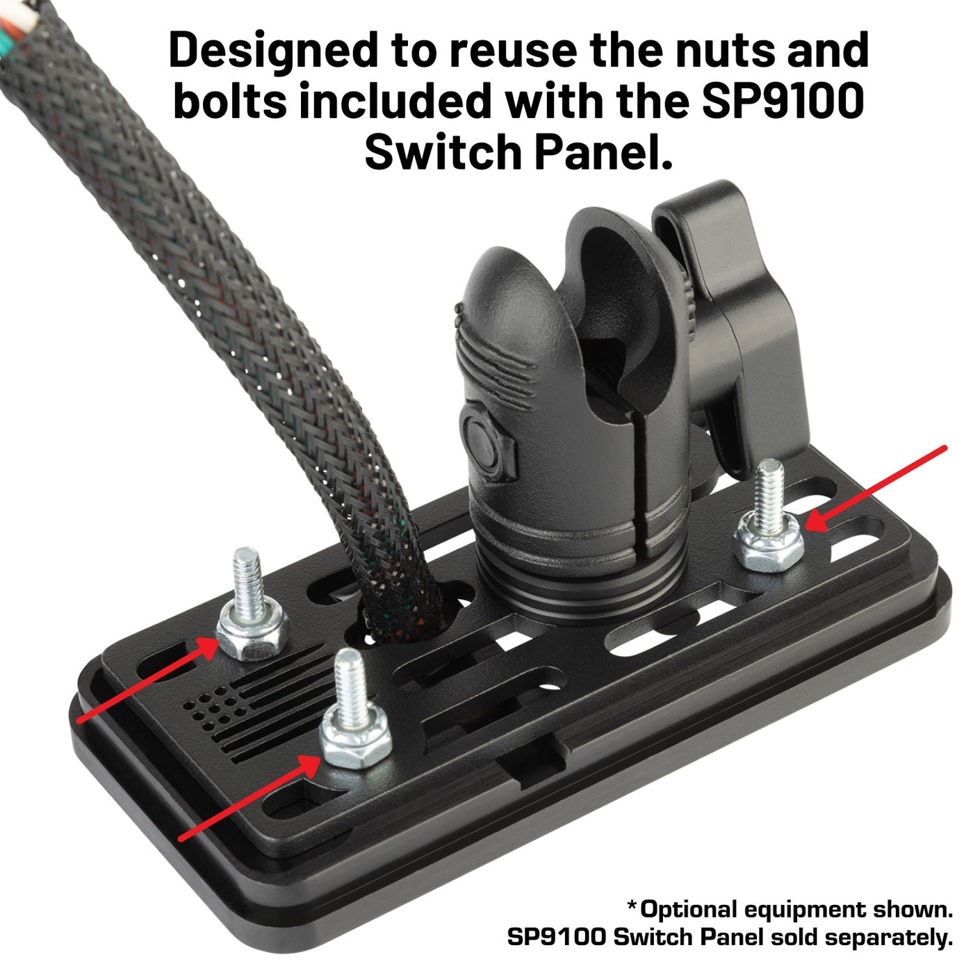 Switch Pros SP9100 Switch Panel Mount with 20mm Connector Nubby Editio ...