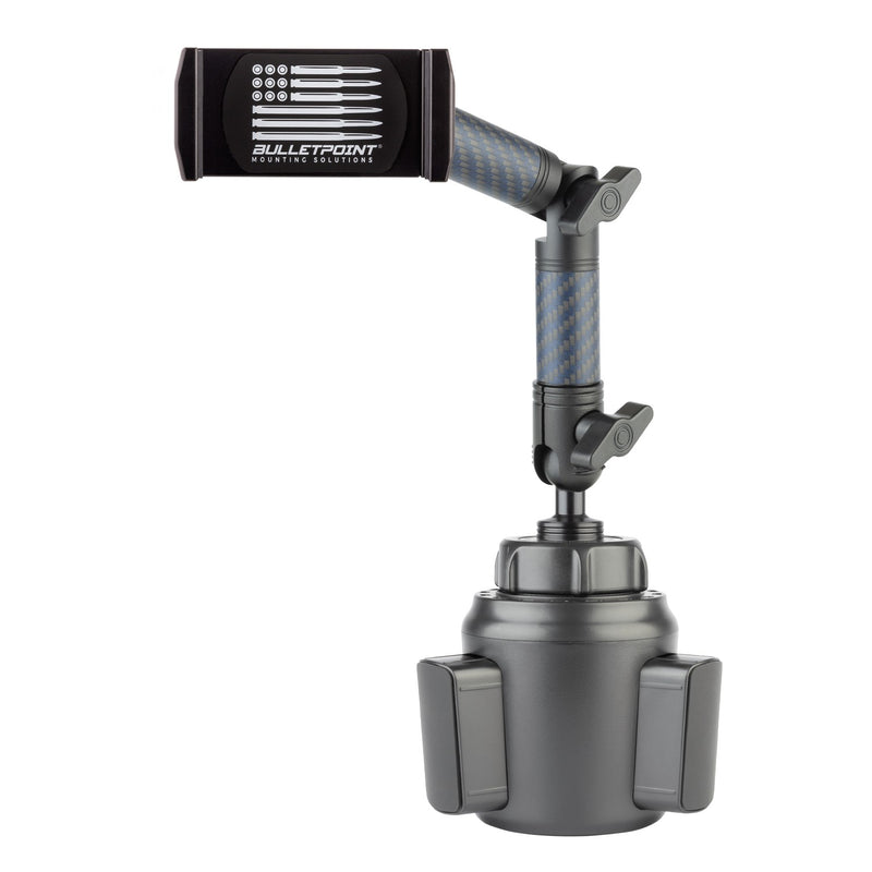 Universal Phone Holder with Articulating Mounting Arm + Cup Holder Mou ...
