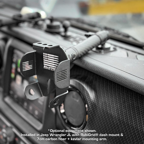 Warn®-Compatible Handheld Winch Remote Controller Holder with integrat ...