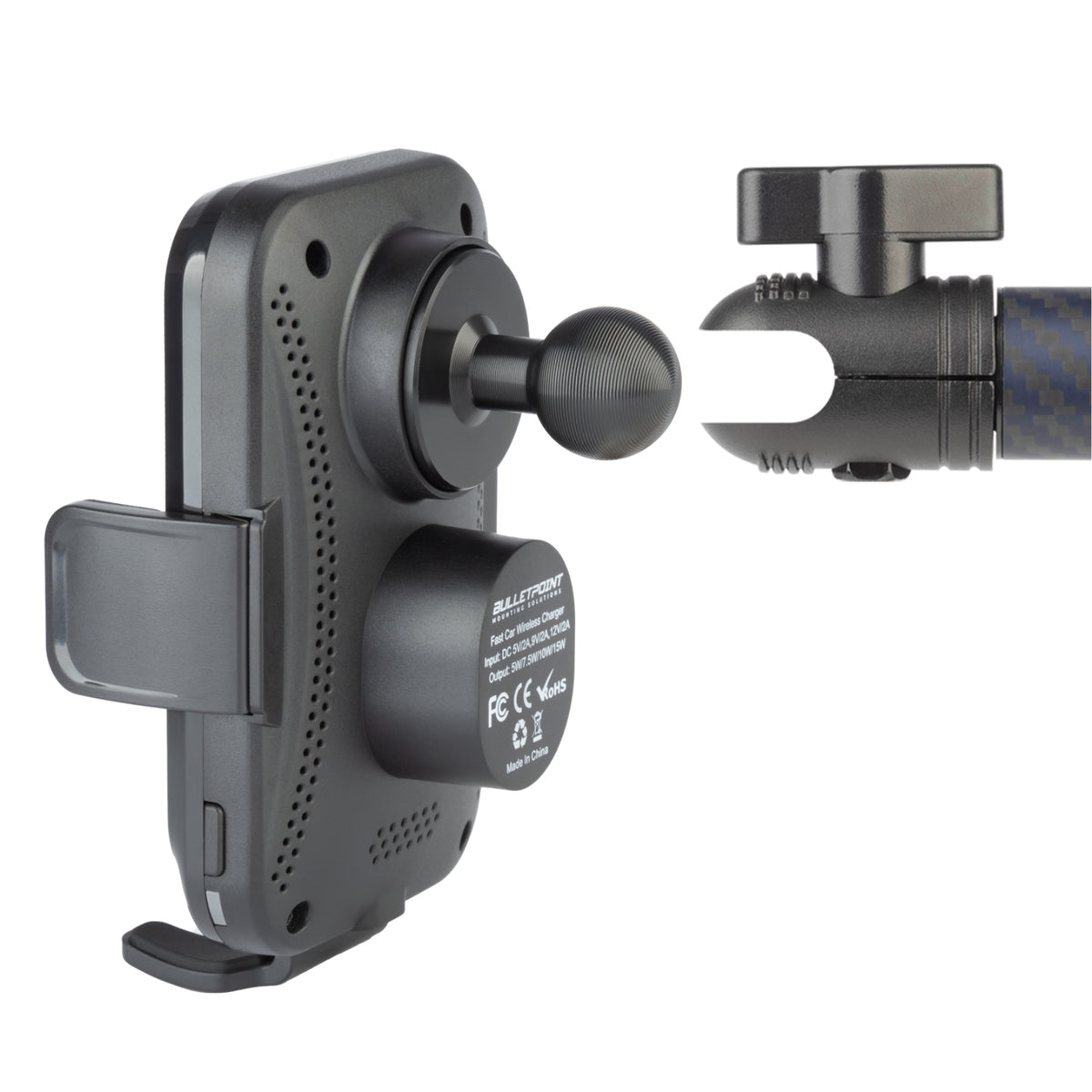 Bulletpoint Wireless Phone Charger with Motorized Cradle - Bulletpoint ...