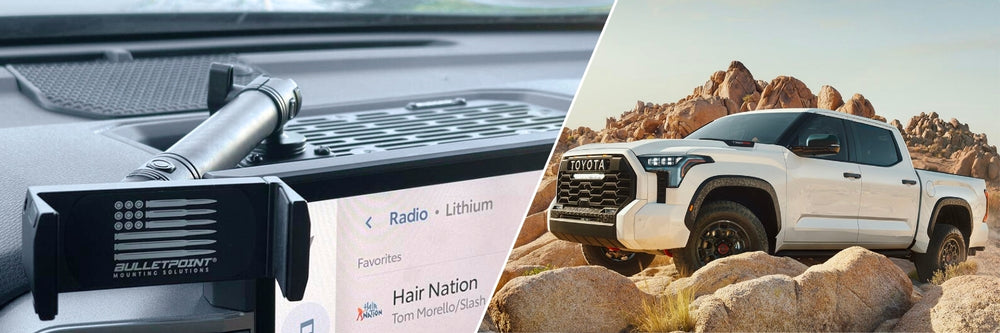 Toyota Tundra Dash Mounts & Phone Holders - Bulletpoint Mounting Solutions