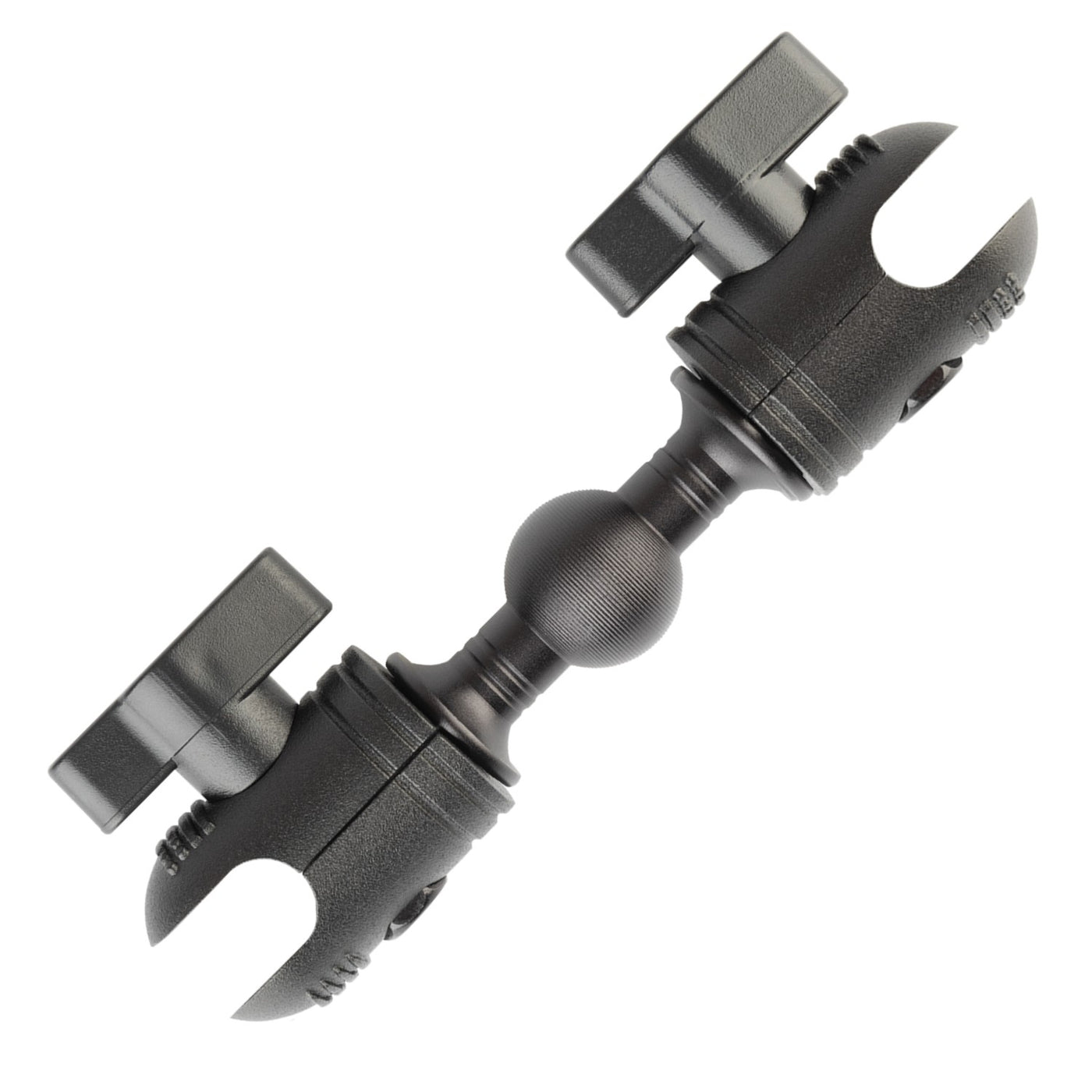 3-Way Connector - Single 20mm Ball Mount + Dual 20mm Connector Ends ...