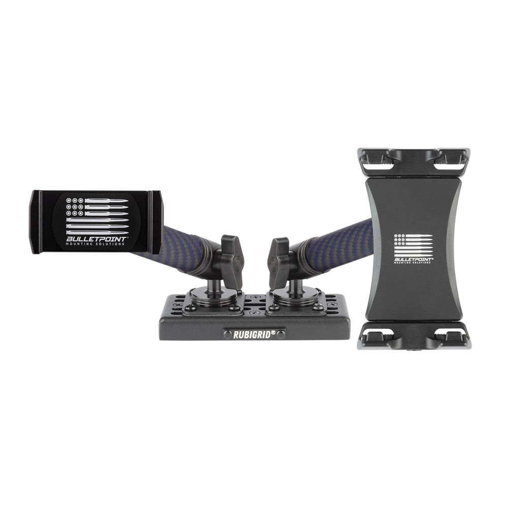RubiGrid® Universal Dash Mount Phone + Device Holder with 2-Ball Capac ...