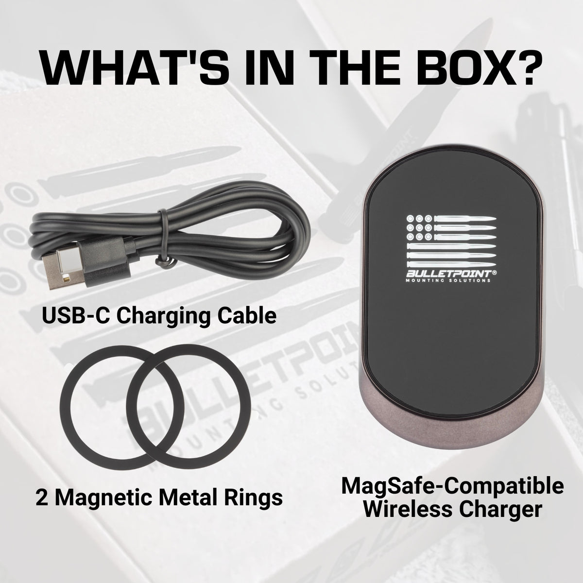 Bulletpoint MagSafe Compatible Wireless Phone Charger - Bulletpoint ...