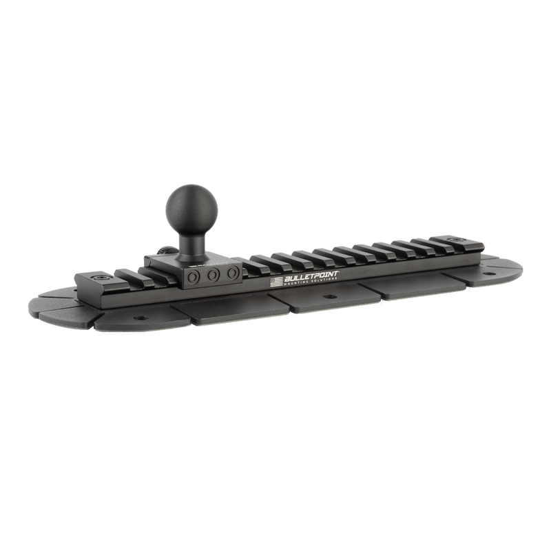 Universal Picatinny-Style Rail Mount with Flexible Attachment Base ...