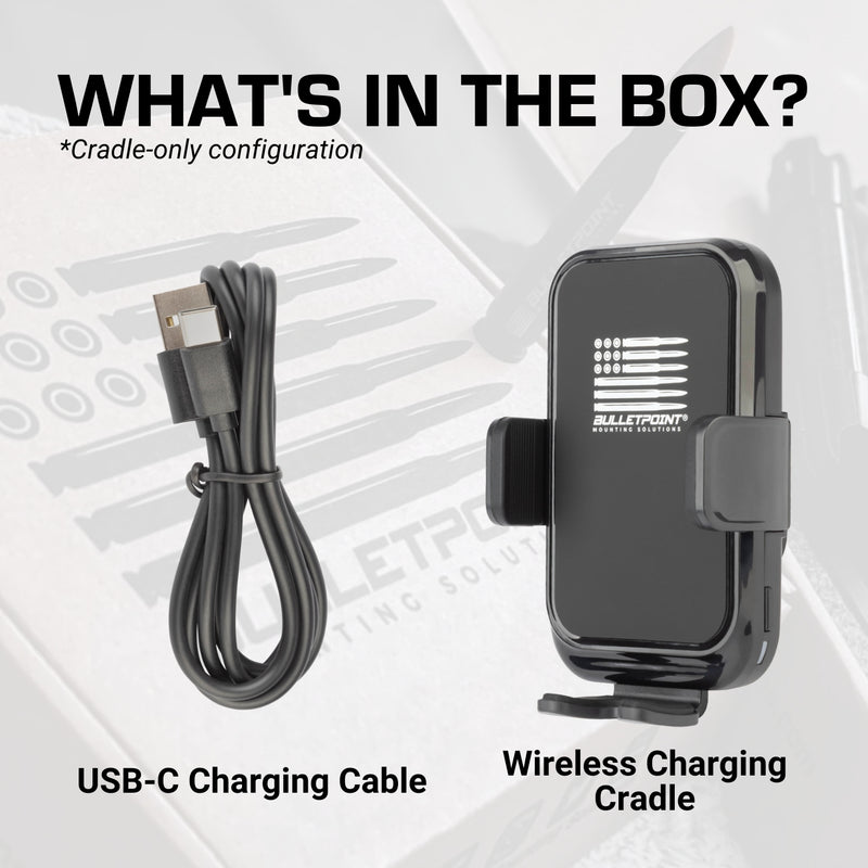 Bulletpoint Wireless Phone Charger with Motorized Cradle - Bulletpoint ...