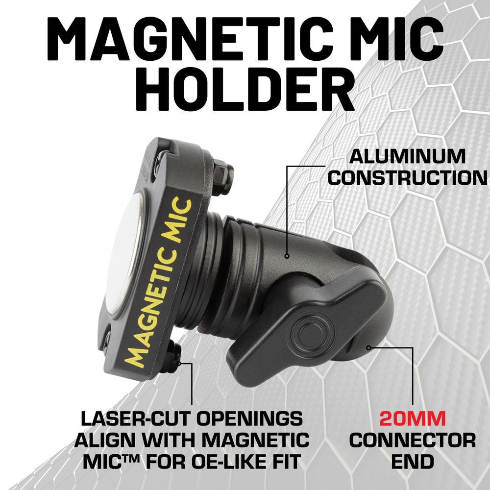 Magnetic Mic Holder with 20mm Connector End Nubby Edition - Bulletpoint ...