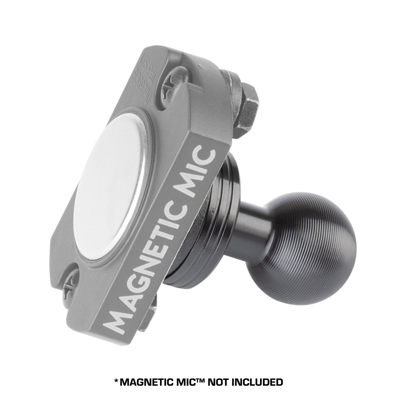 Magnetic Mic Holder with 20mm Ball Mount - Bulletpoint Mounting Solutions