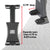 Tablet Holder with Articulating Mounting Arm + AMPS Mounting Plate ...