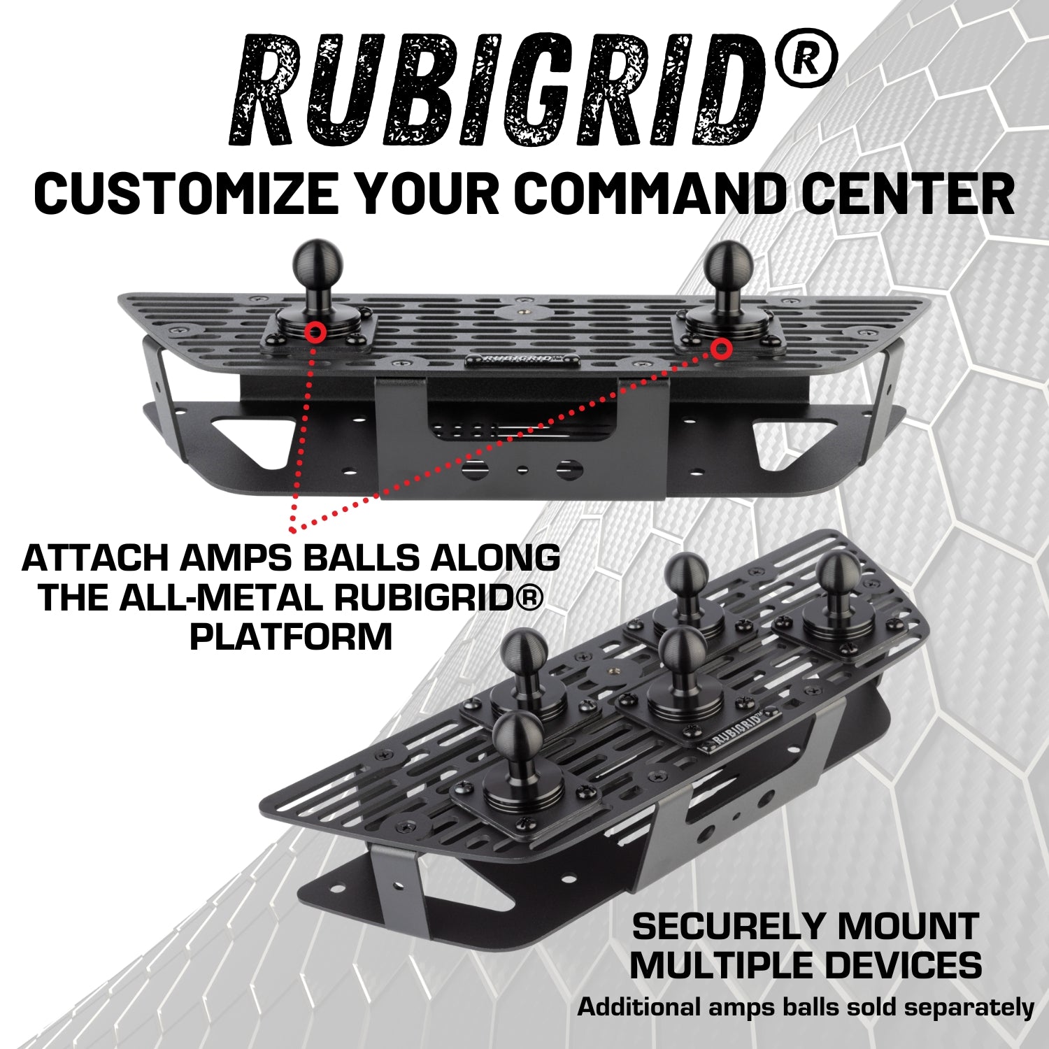 RubiGrid® GMC Sierra + Chevrolet Silverado Dash Mount - Bulletpoint ...