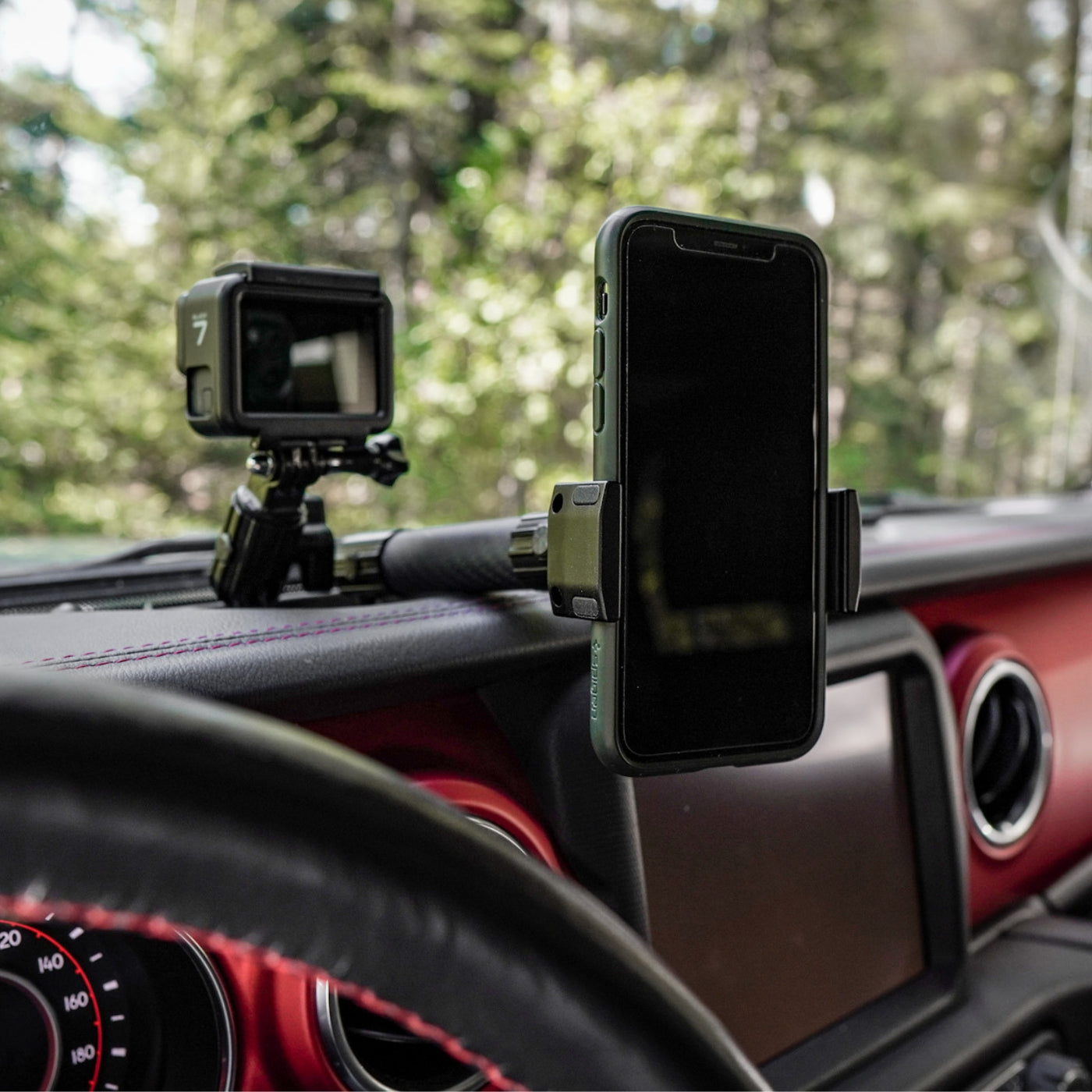 Jeep Wrangler JL Phone Mount | 2018+ - Bulletpoint Mounting Solutions