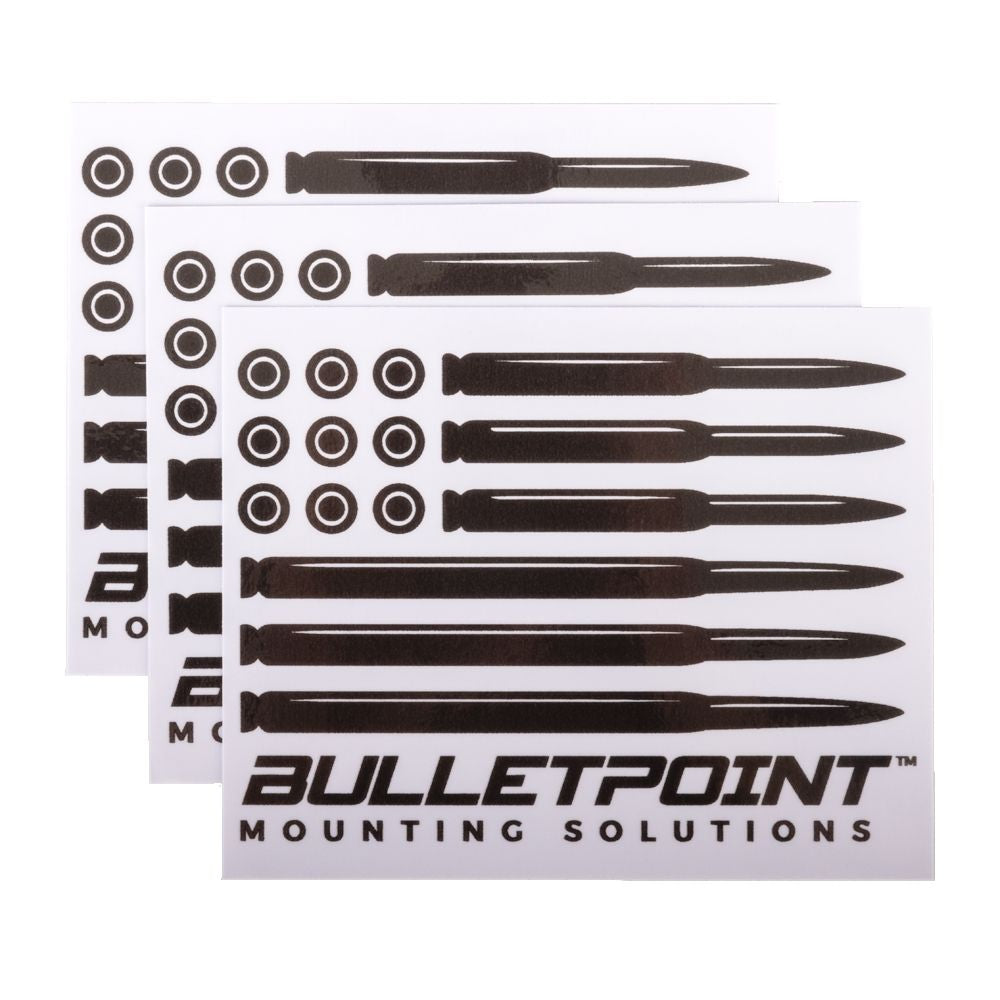 Bulletpoint Decals - Bulletpoint Mounting Solutions